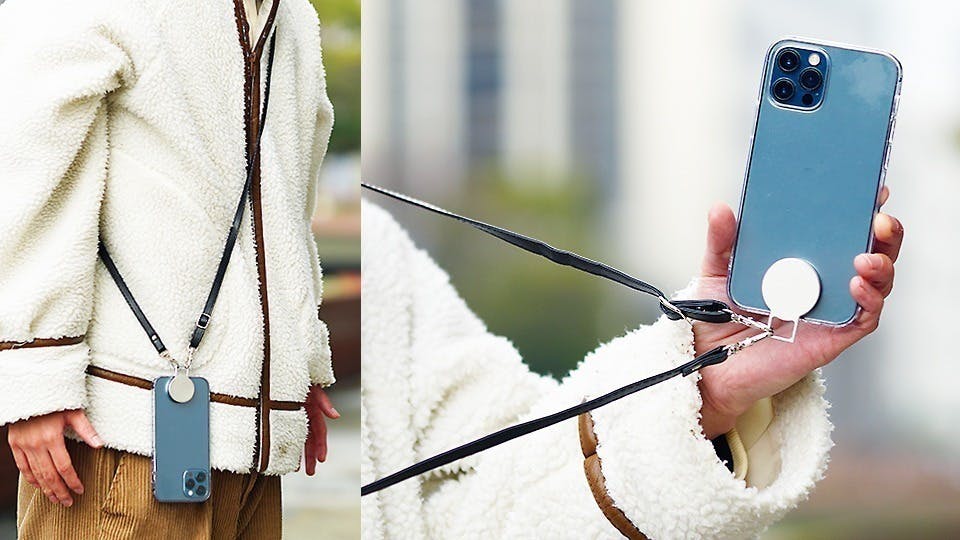 【かたて1秒】スマホショルダーストラップを、マグネット構造に｜「MAGHOL」 - CAMPFIRE (キャンプファイヤー)