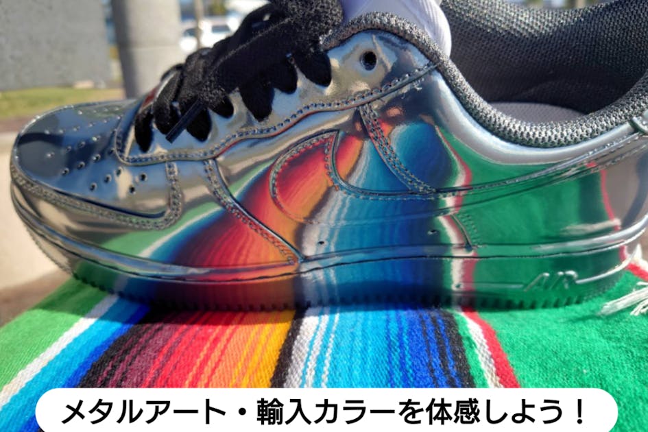 メタルアートスニーカーを体感！カスタムペイントの革新的スニーカープロジェクト - CAMPFIRE (キャンプファイヤー)